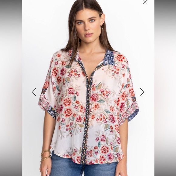 Johnny Was | Tops | Johnny Was Aztec Lynn Top | Poshmark